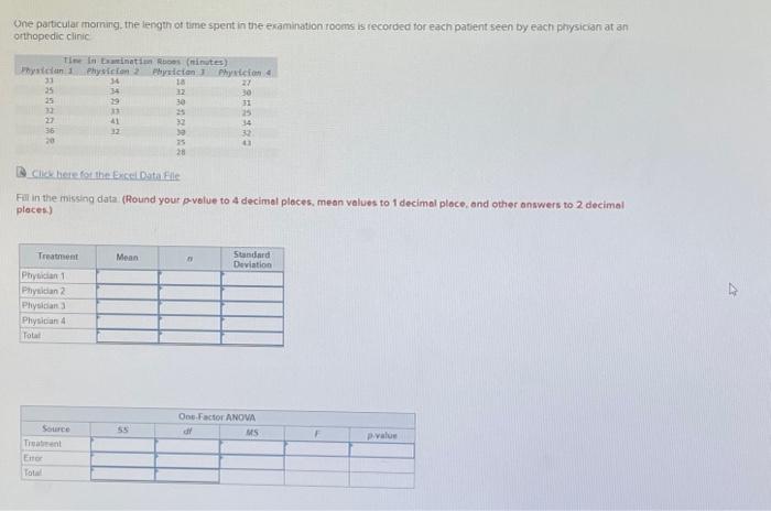Solved Une particular morning, the length of time spent in | Chegg.com