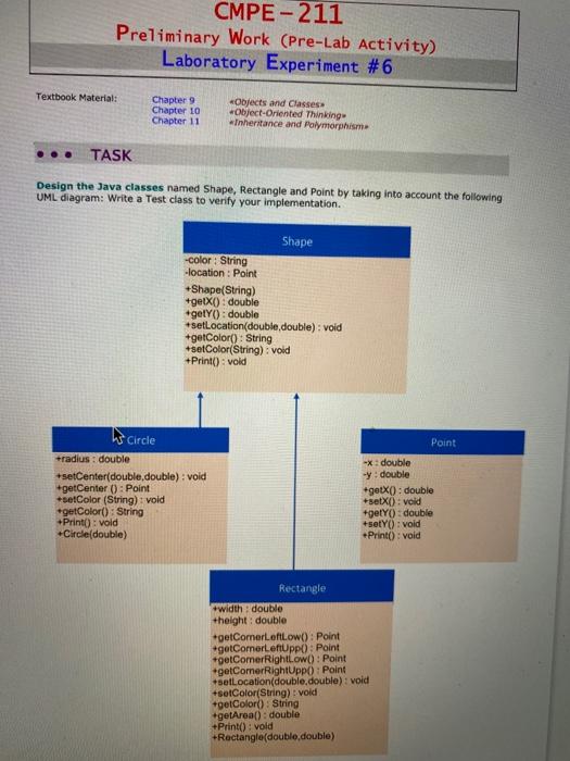 Solved CMPE-211 Preliminary Work (Pre-Lab Activity) | Chegg.com