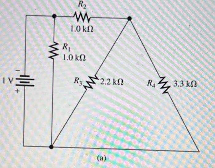 Solved Calculate the total resistance value as seen by | Chegg.com