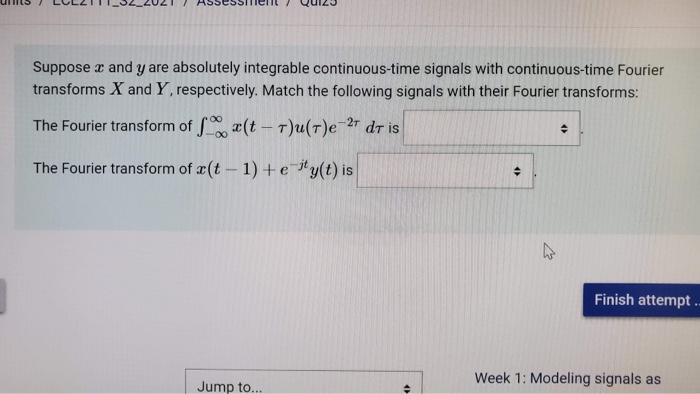 Solved Suppose x and y are absolutely integrable | Chegg.com