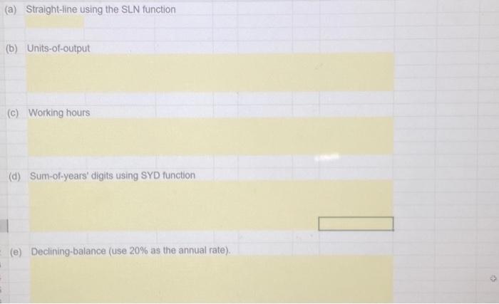 Solved Exercise 11-4 (LO1,2) Depreciation Computations - | Chegg.com