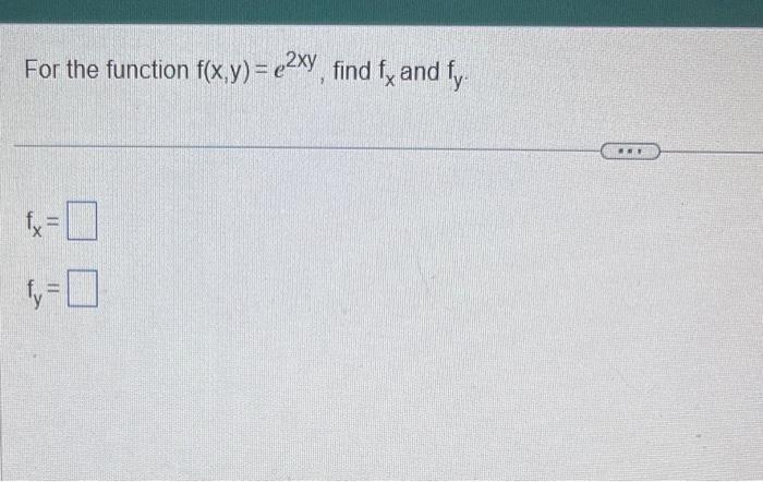 Solved For f(x,y)=lnx+y3 f(e5,7)=For the function | Chegg.com