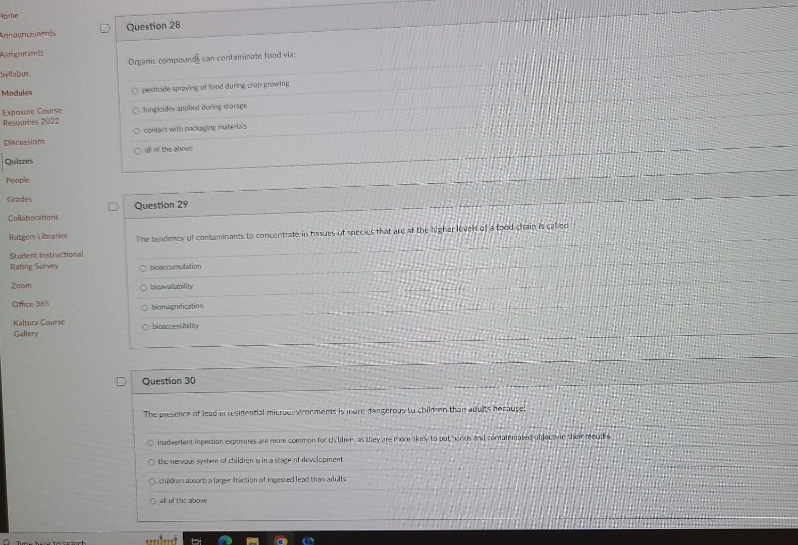 Solved Assignments Question 28 Syllabus Modules Organic | Chegg.com