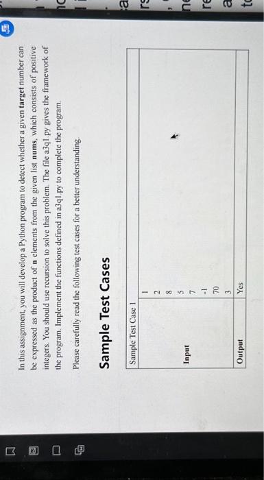 In this assignment, you will develop a Python program | Chegg.com