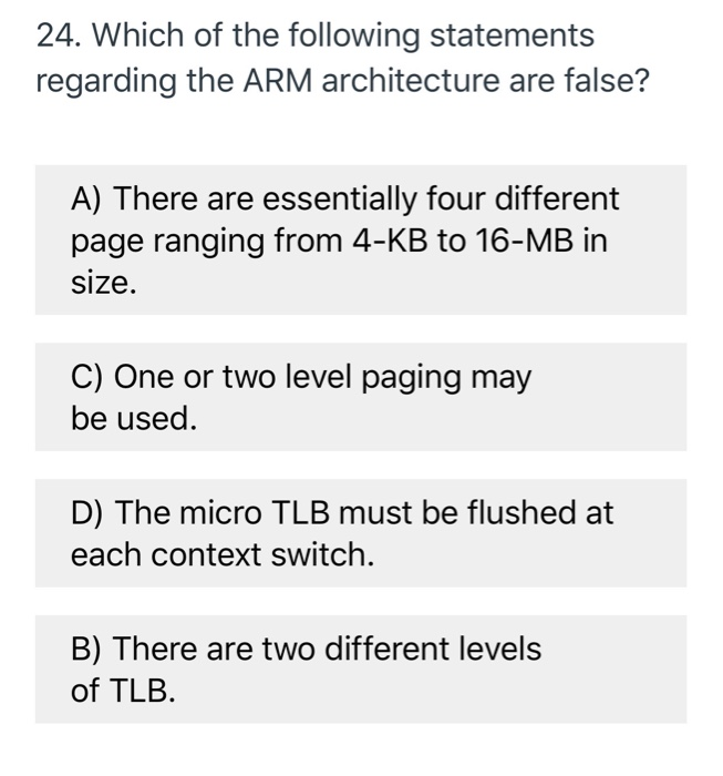 Solved 17. Given the logical address OxAEF9 in hexadecimal) | Chegg.com