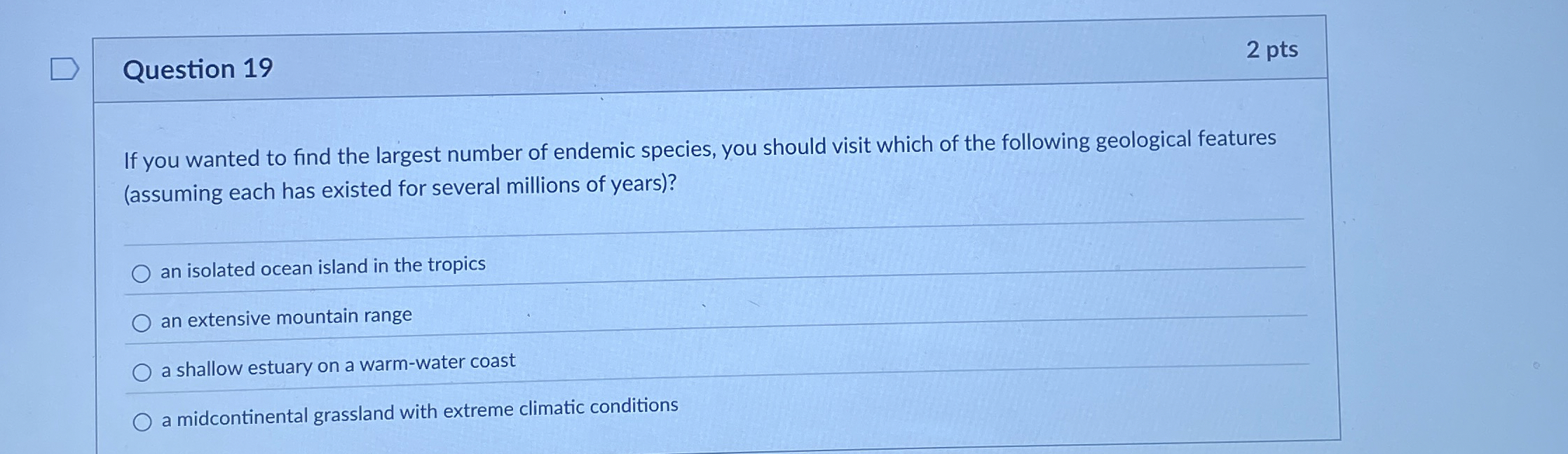 Solved Question 19If you wanted to find the largest number | Chegg.com