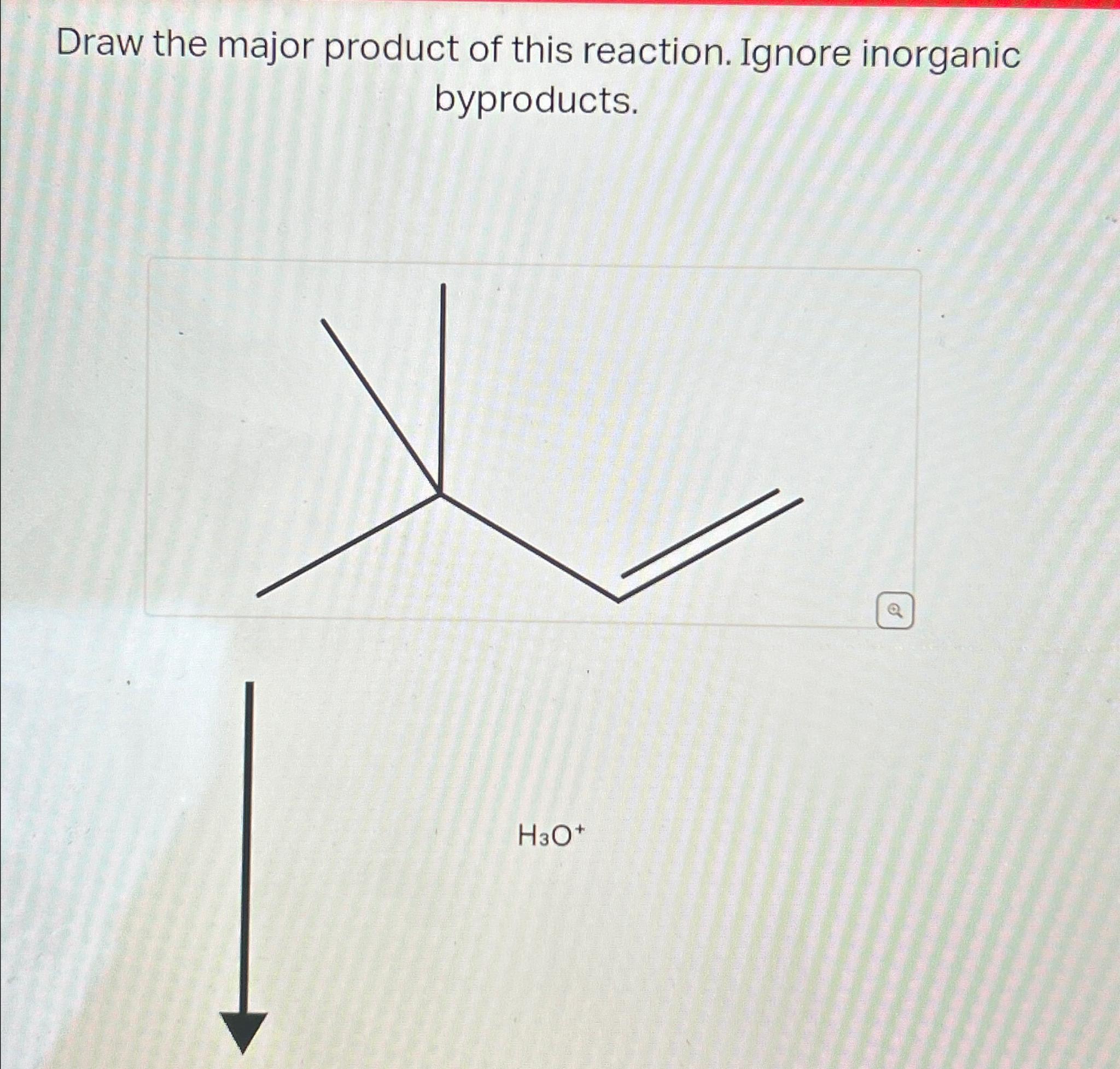 Solved Draw the major product of this reaction. Ignore | Chegg.com Solved Draw the major product of this reaction. Ignore | Chegg.com