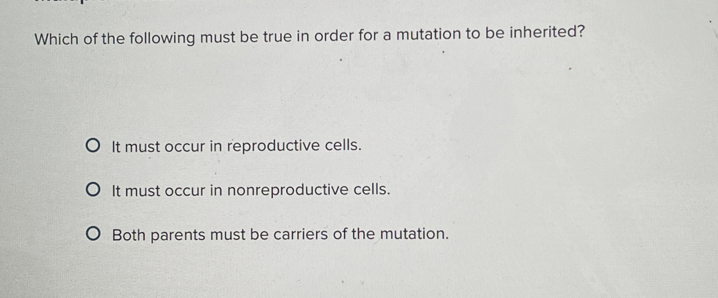 Solved Which of the following must be true in order for a | Chegg.com