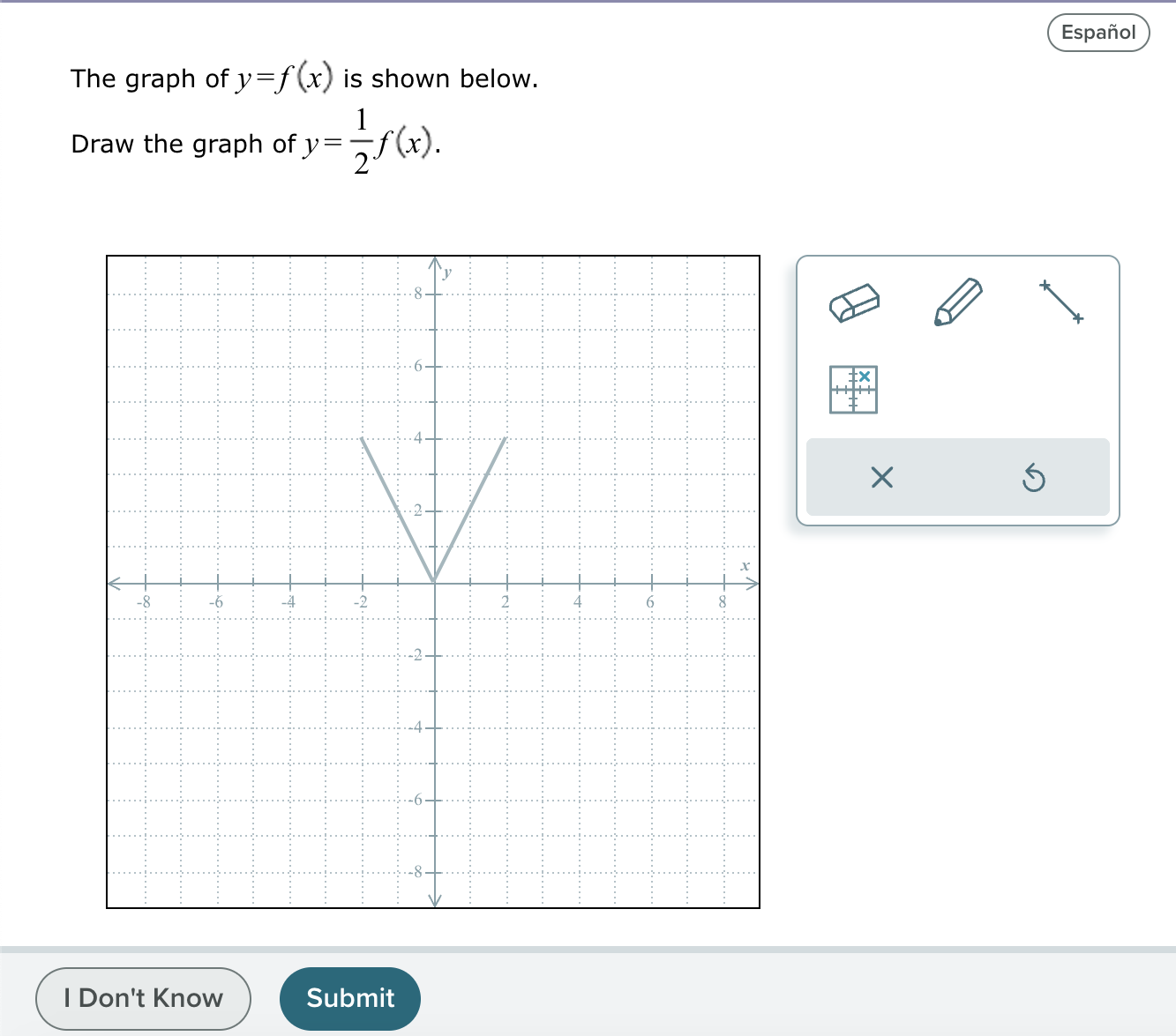 Solved The graph of y=f(x) ﻿is shown below. Draw the graph | Chegg.com