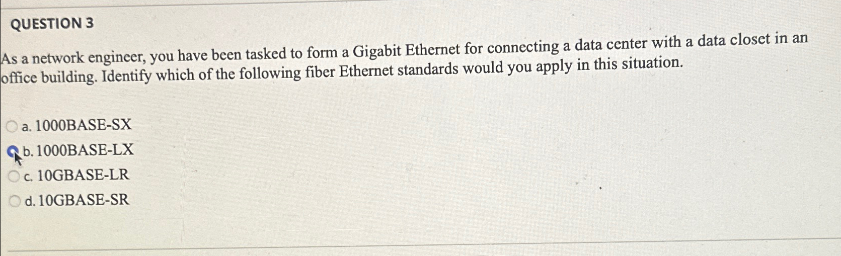 Solved QUESTION 3As a network engineer, you have been tasked | Chegg.com