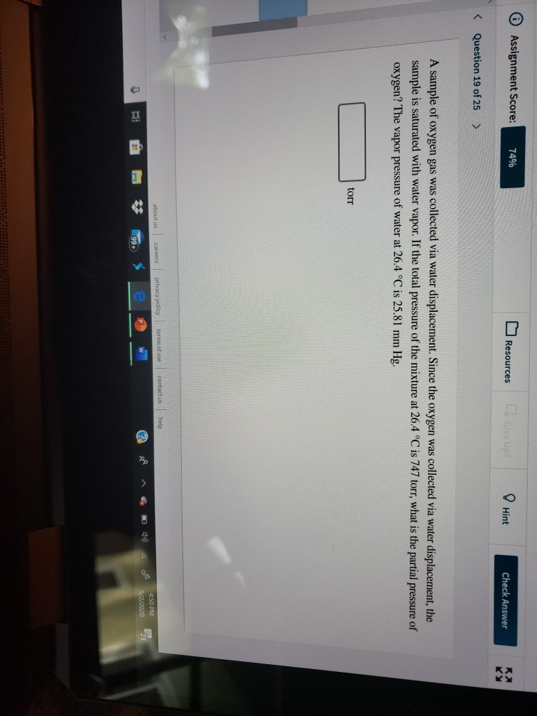 Solved 0 Assignment Score: 74% Resources Give up Hint Check | Chegg.com