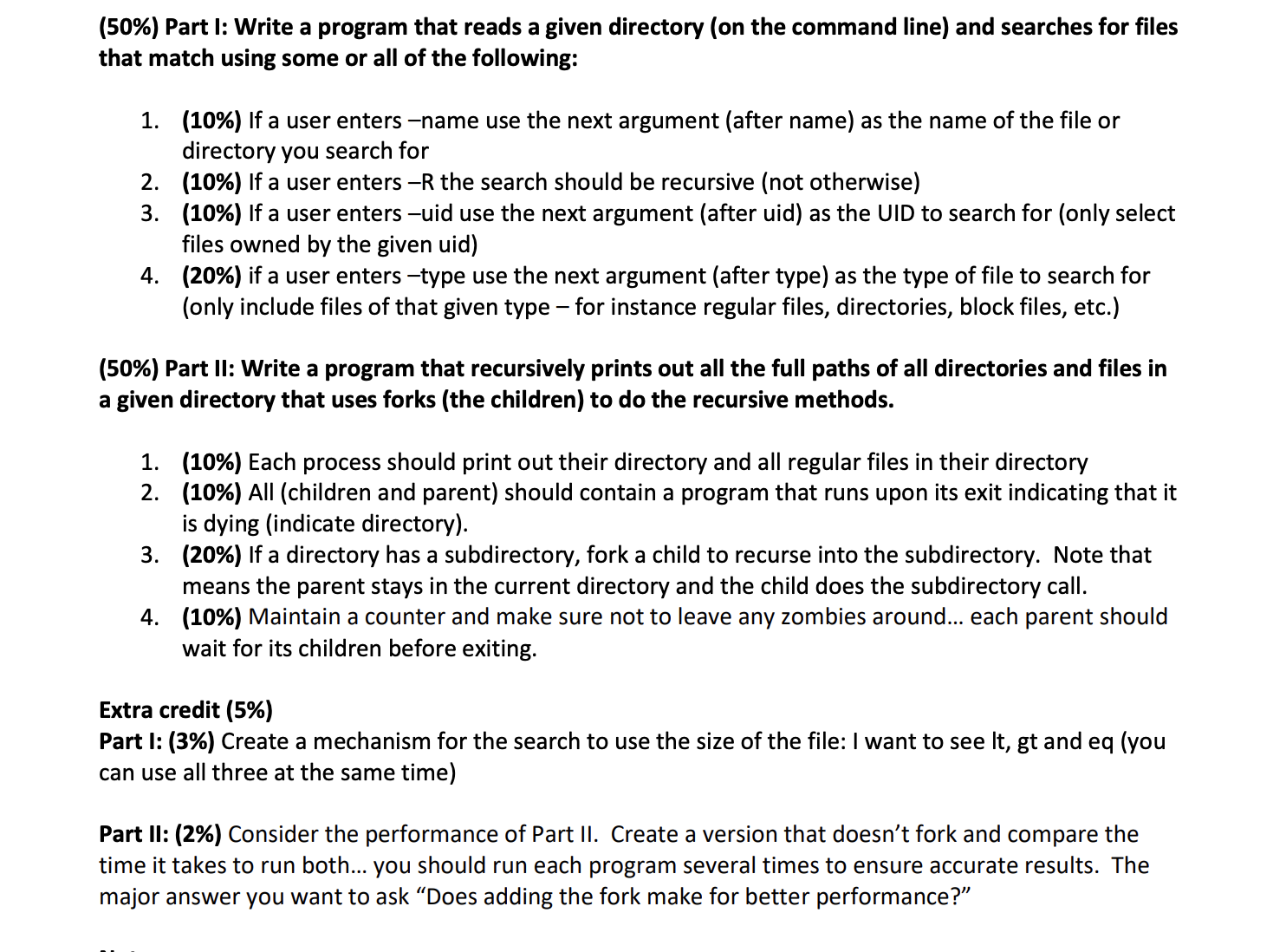 Solved (50%) ﻿Part I: Write a program that reads a given | Chegg.com