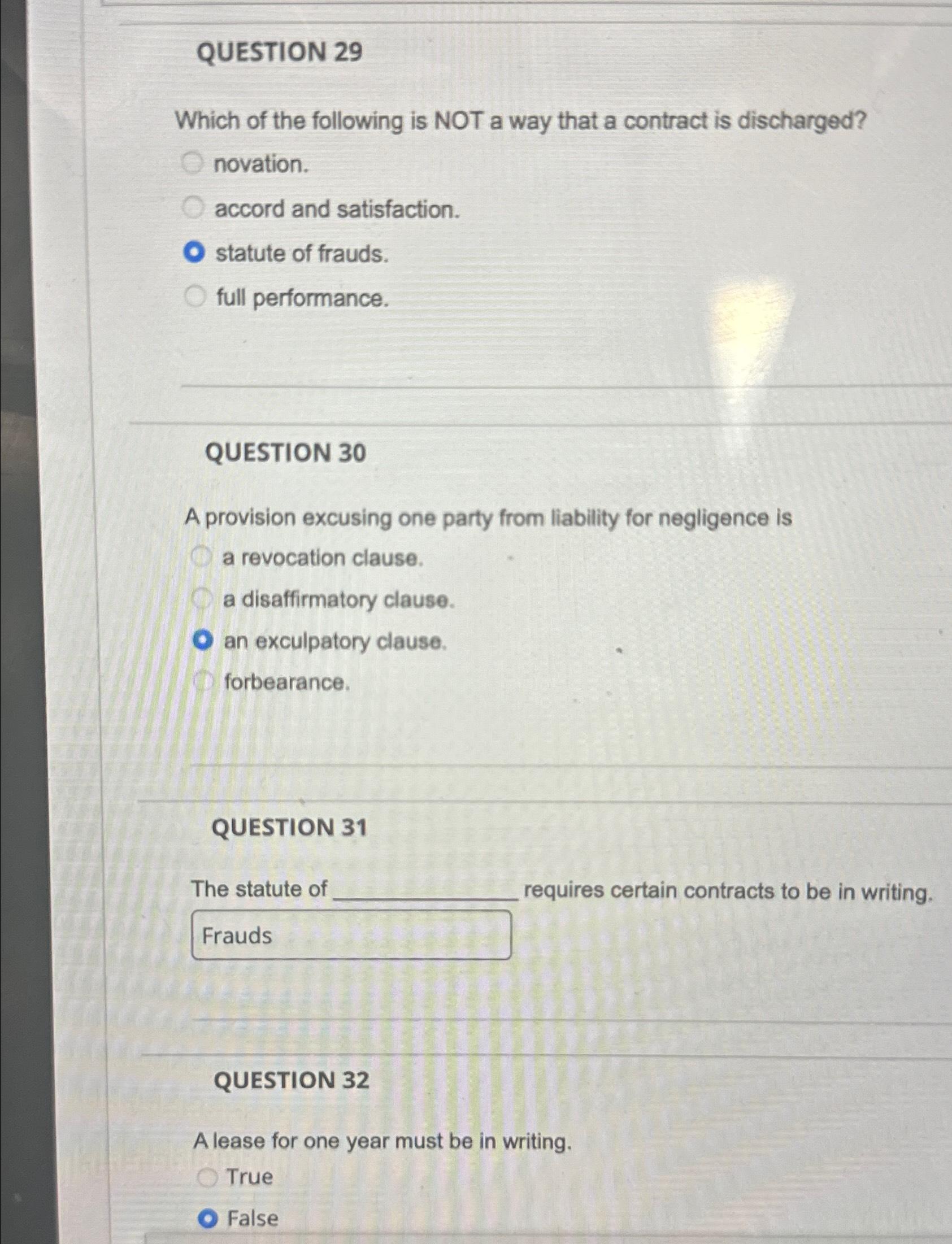 Solved QUESTION 29Which of the following is NOT a way that a | Chegg.com