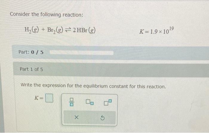 Solved Consider the following reaction. S(s)+O2(g)⇌SO2(g) | Chegg.com