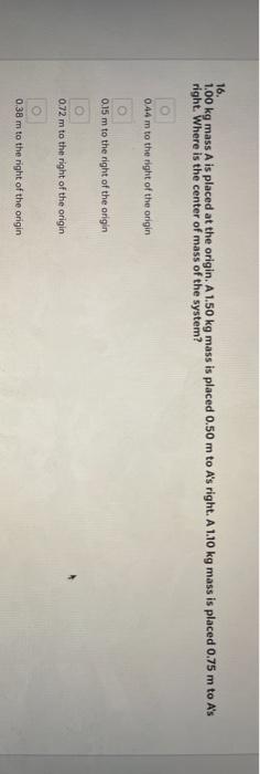 Solved 14. Two large marbles collide inelastically. Marble A | Chegg.com