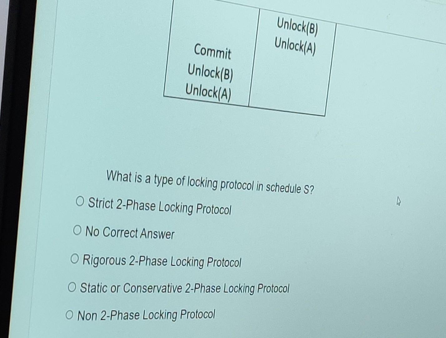Solved Let schedule S contains transaction T1 and T2.What is | Chegg.com