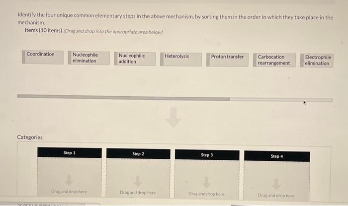 Solved Identify the four unique common elementary steps in | Chegg.com
