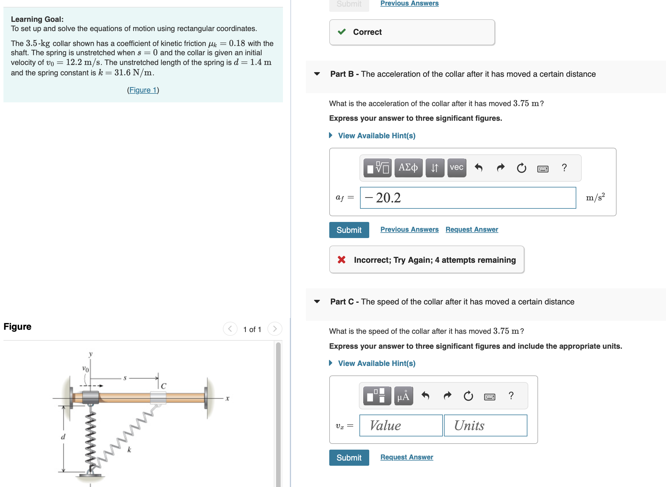 Solved Learning Goal:To ﻿set up ﻿and solve the equations of | Chegg.com