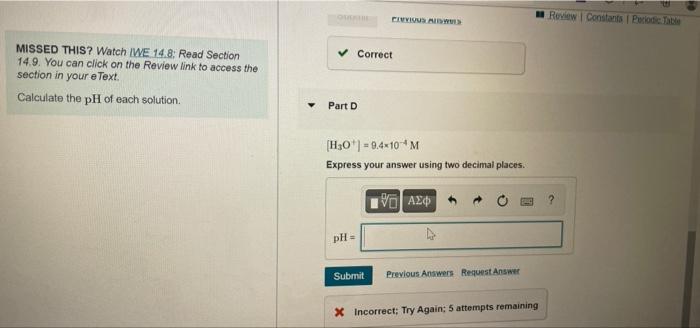 Solved CUVIOS Review Constants Periode Correct MISSED | Chegg.com