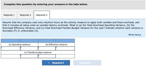 Solved Alden Company uses a three-variance analysis for | Chegg.com