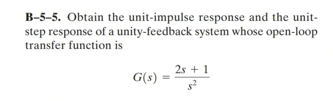 Solved B-5-3. ﻿Consider the closed-loop system given | Chegg.com