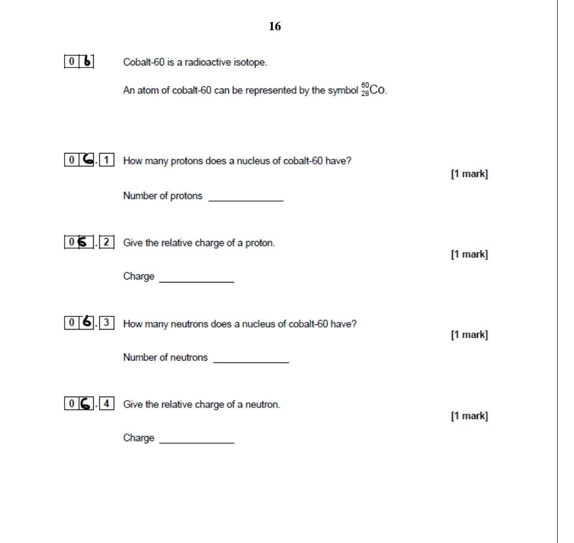Solved 8/22 Cobalt-60 emits beta radiation. 06.15 What is | Chegg.com