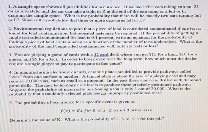 All 5 questions please | Chegg.com