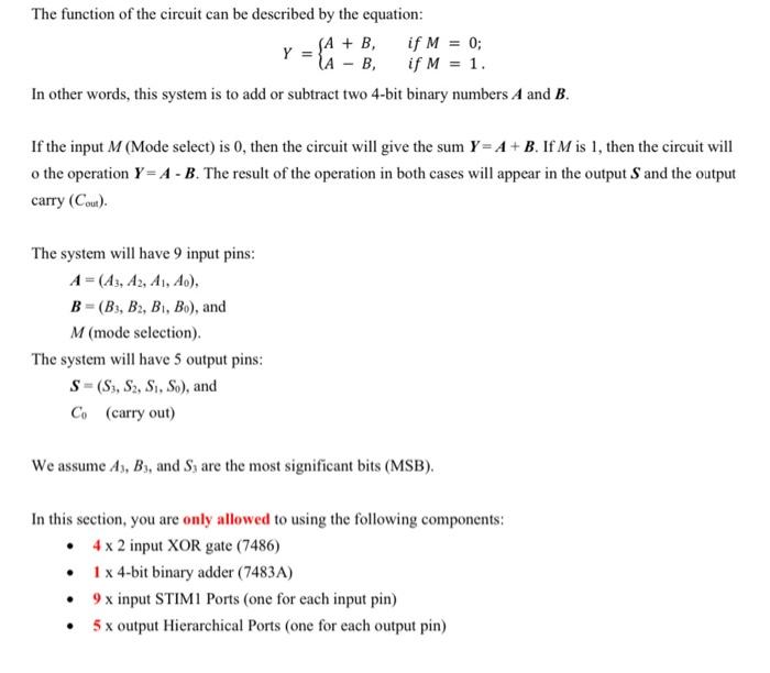 Solved 2.1 Problem Formulation Recall that Binary | Chegg.com