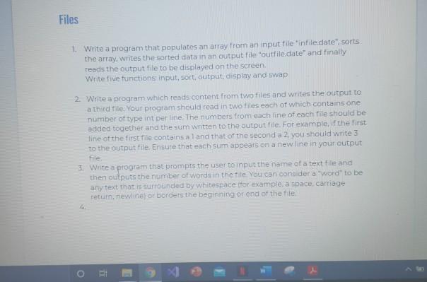 Solved 5 Write A Recursive Function That Takes An Array Of