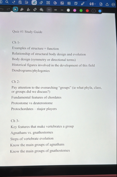 Solved Quiz #1 ﻿Study GuideCh 1-Examples of structure = | Chegg.com