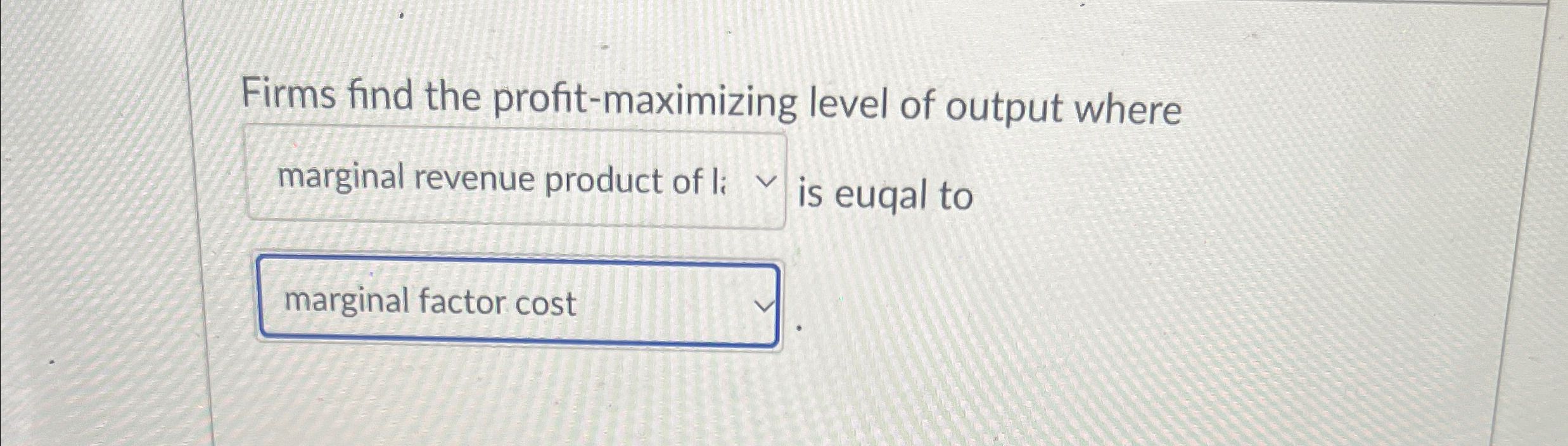 Solved Firms find the profit-maximizing level of output | Chegg.com