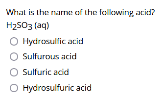 Solved What is ﻿the name of ﻿the following | Chegg.com