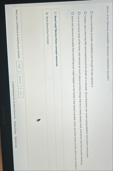 Solved Which of the following exemplifies | Chegg.com