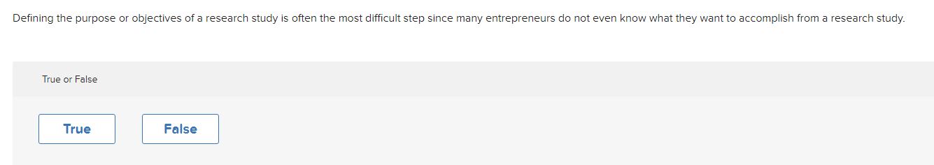Solved Defining the purpose or objectives of a research | Chegg.com