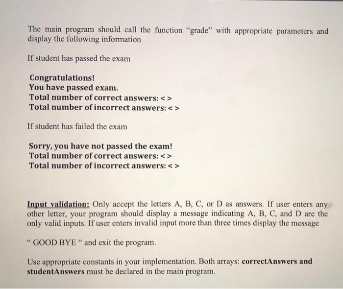 Solved The local Driver's License Office has asked you to | Chegg.com