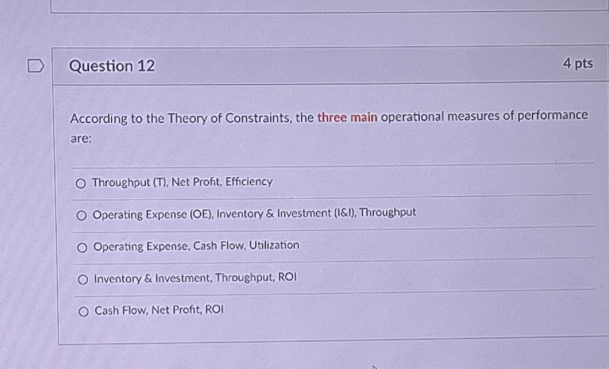 Solved Question 124ptsAccording to the Theory of | Chegg.com