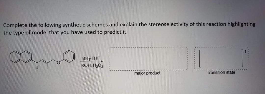 Solved Complete the following synthetic schemes and explain | Chegg.com