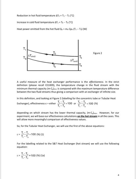 Solved Experiment HE: Heat Exchangers Objective To | Chegg.com