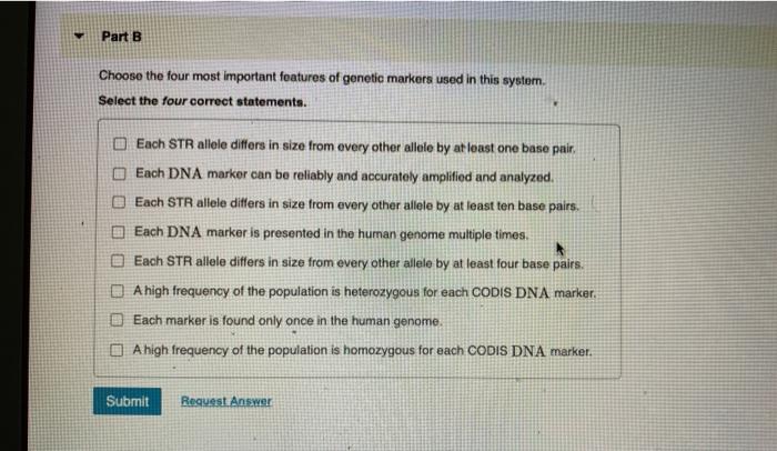 Solved by system, it means the CODIS system (combined DNA | Chegg.com