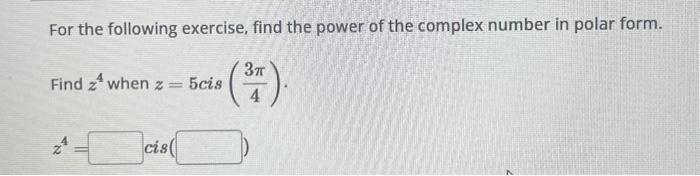 Solved For the following exercise, find the power of the | Chegg.com