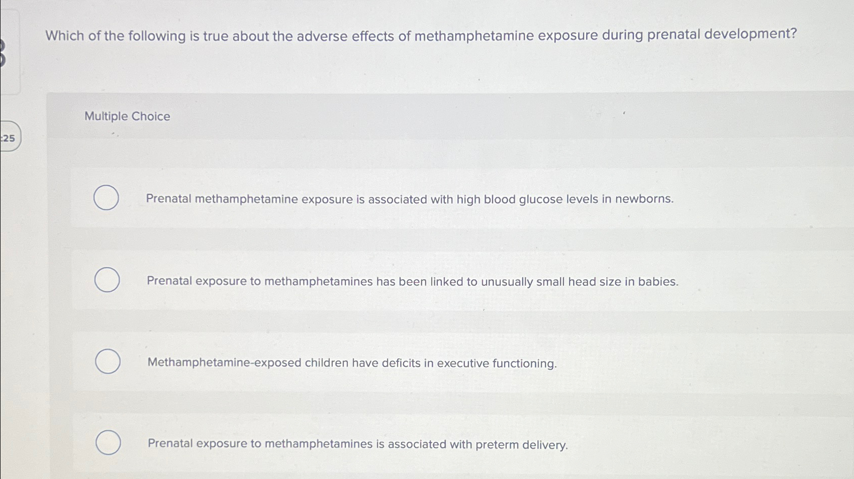 Solved Which of the following is true about the adverse | Chegg.com