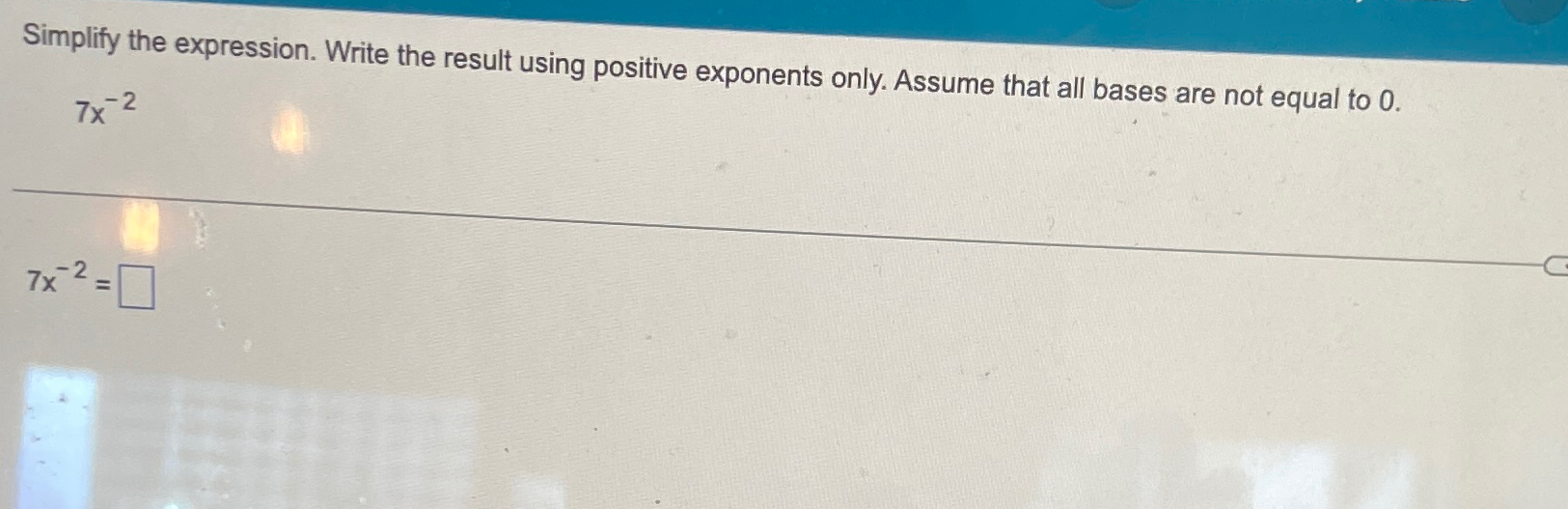 Solved Simplify the expression. Write the result using | Chegg.com