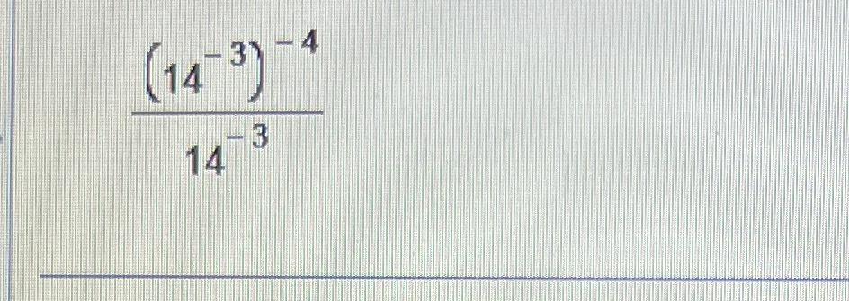 Solved (14-3)-414-3 | Chegg.com