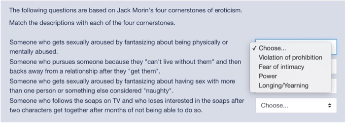 Solved The following questions are based on Jack Morin's | Chegg.com