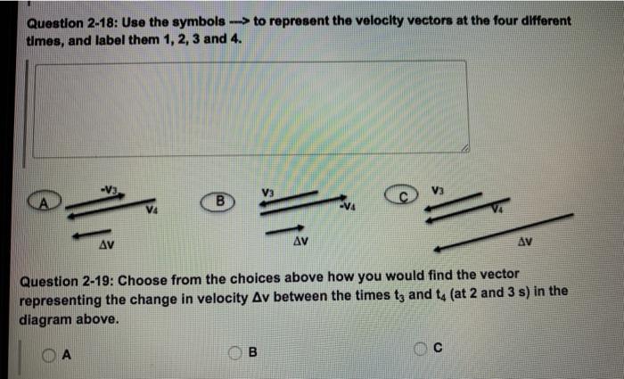Solved Activity 2-2 Speeding Up While Moving In the Negative | Chegg.com