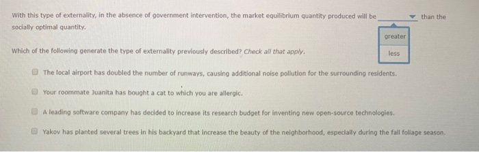 Solved 1. Externalities - Definition and examples An | Chegg.com