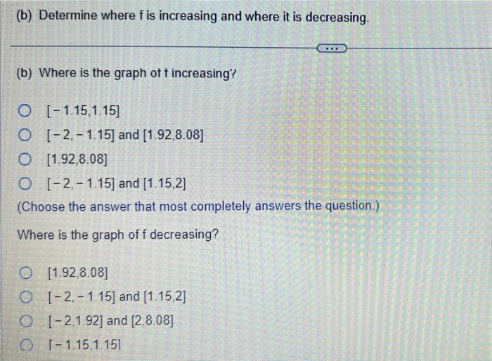 Solved (a) Use a graphing utility to graph f(x)=x3−4x+5 on | Chegg.com