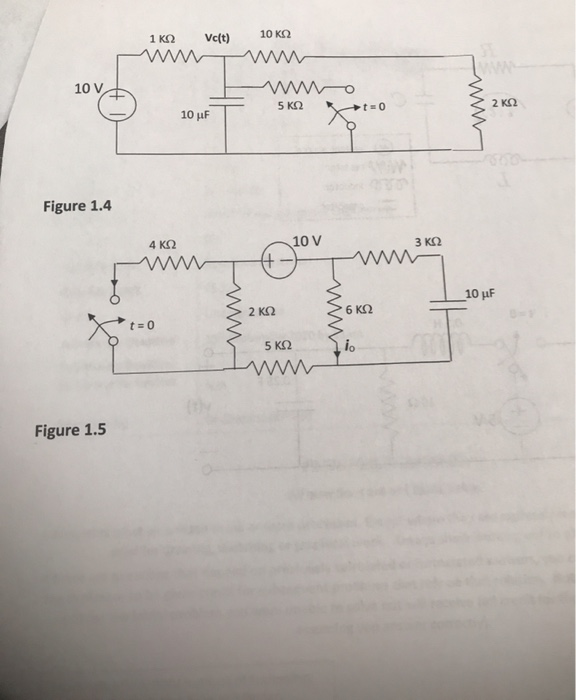 Solved Q1. The following Sub Parts involve First Order | Chegg.com