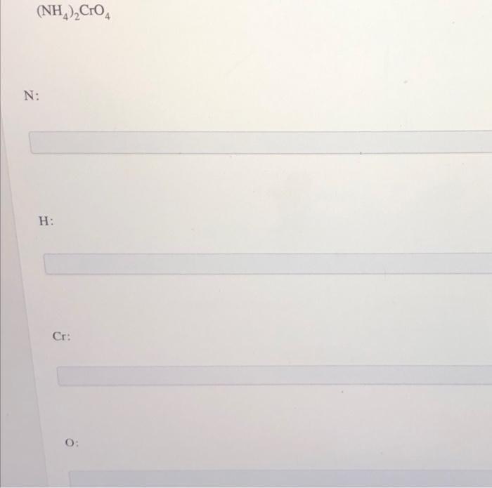 Solved Determine the oxidation number (oxidation state) of | Chegg.com