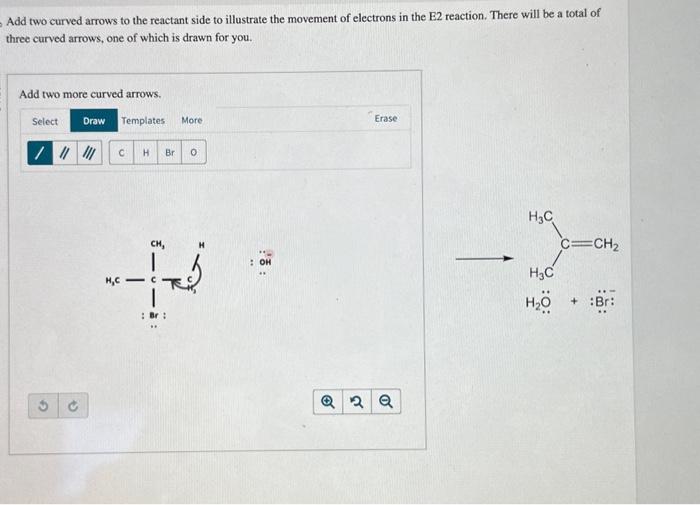 Solved Add two curved arrows to the reactant side to | Chegg.com